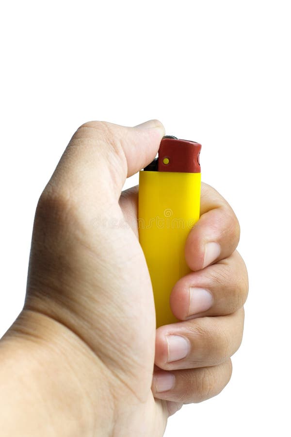 Isqueiro do cigarro imagem de stock. Imagem de fumante - 23537339