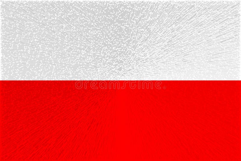 Poland. Flag of Poland. Horizontal Design. Llustration of the Flag of ...