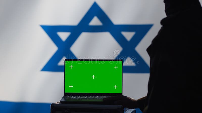 Israel Army Soldier Scanning Rockets and Deploying Shields with Mockup ...