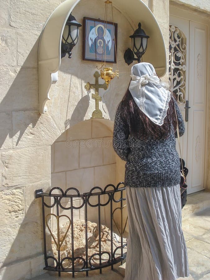 Israel. Bethlehem. Icon stock photo. Image of shrubs - 65255850