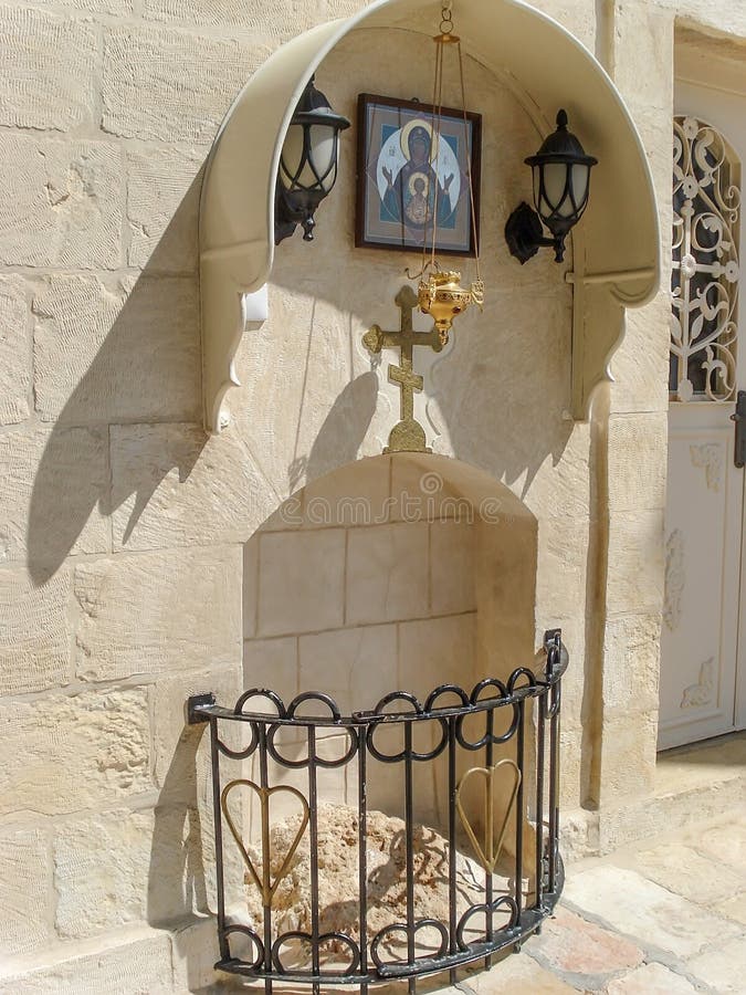 Israel. Bethlehem. Icon stock image. Image of asia, christianity - 65301003