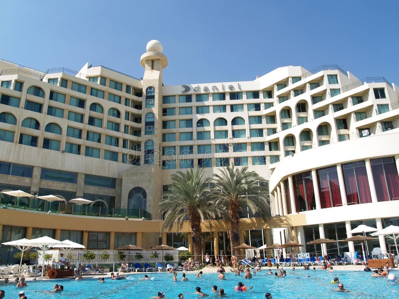 Israel. the Daniel SPA Complex on the Bank of the Dead Sea Editorial ...