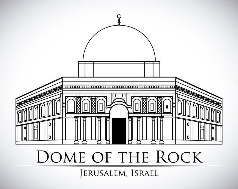 Israel design stock vector. Illustration of dome, building - 42346438