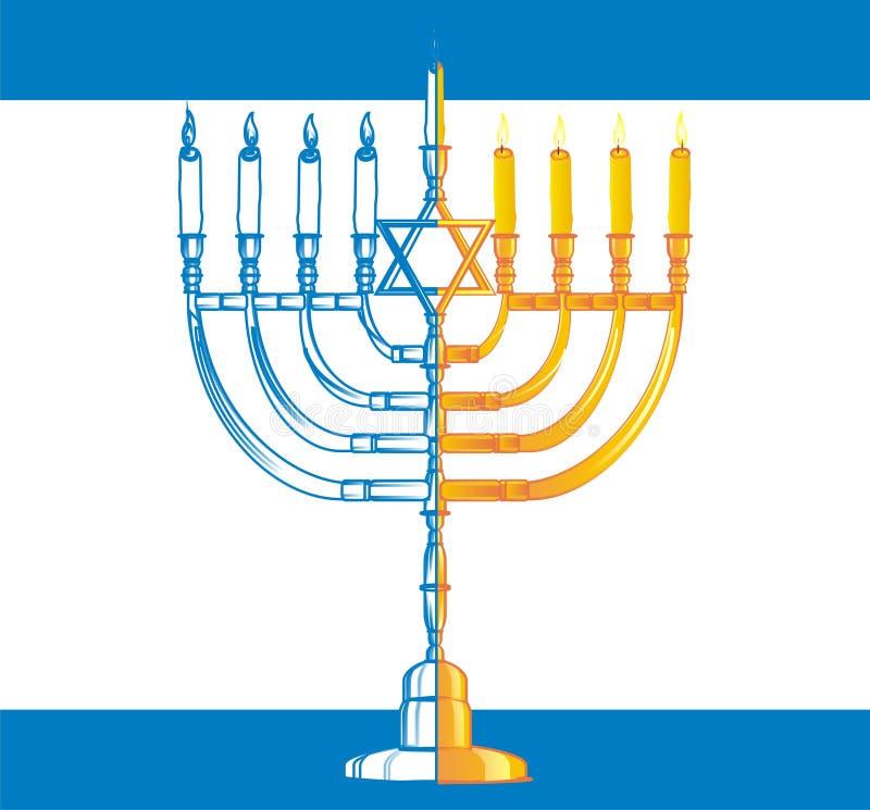 This is israel stock illustration. Illustration of symbols - 155664502