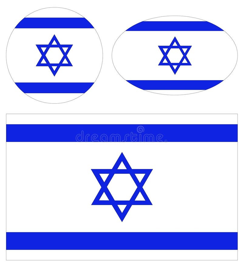 Israel flags stock vector. Illustration of travel, country - 88093503