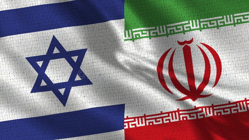 Israel and Iran Handshake, International Friendship Relations, Flag ...
