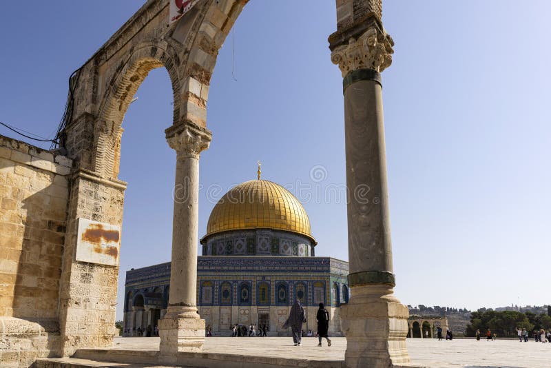 Israel - Jerusalem - Esplanade of the Mosques Editorial Stock Photo ...