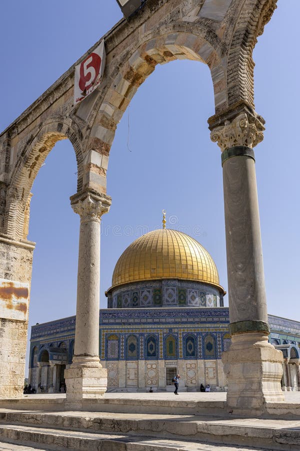 Israel - Jerusalem - Esplanade of the Mosques Editorial Stock Photo ...