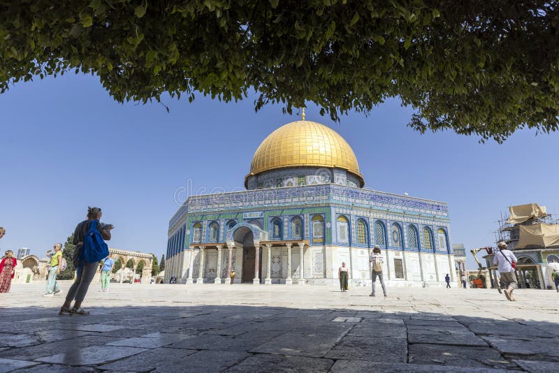 Israel - Jerusalem - Esplanade of the Mosques Editorial Stock Image ...