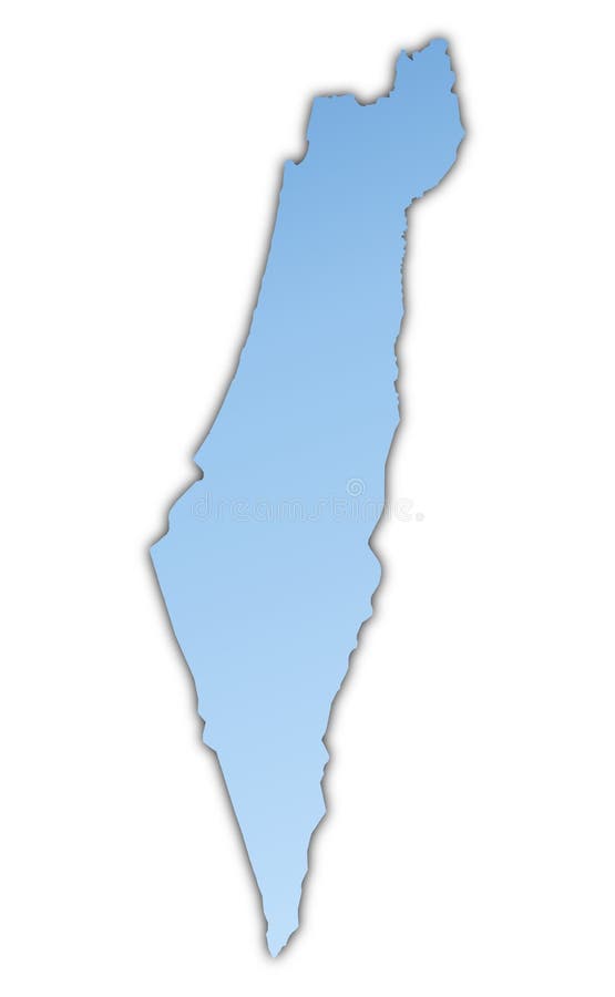 Israel map stock illustration. Illustration of geography - 6665676