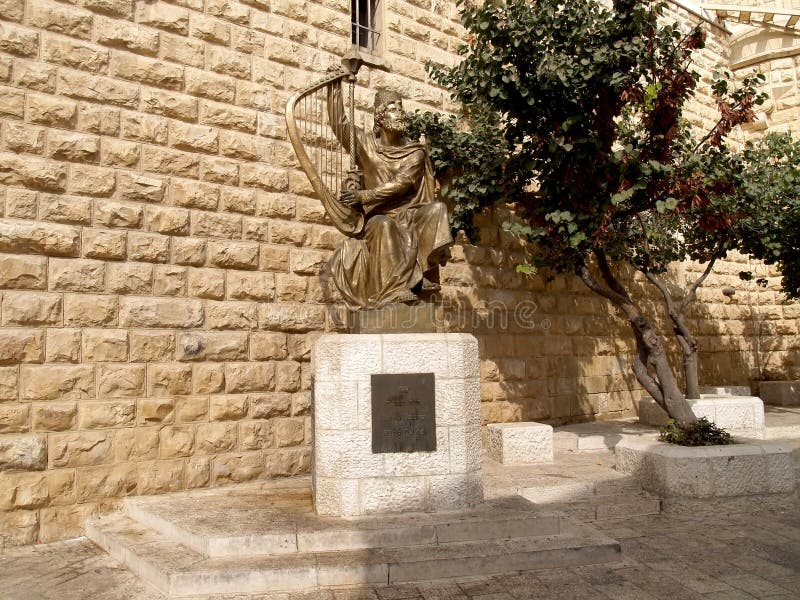 Israel. Monumento Al Zar David En Jerusalén Foto de archivo editorial ...