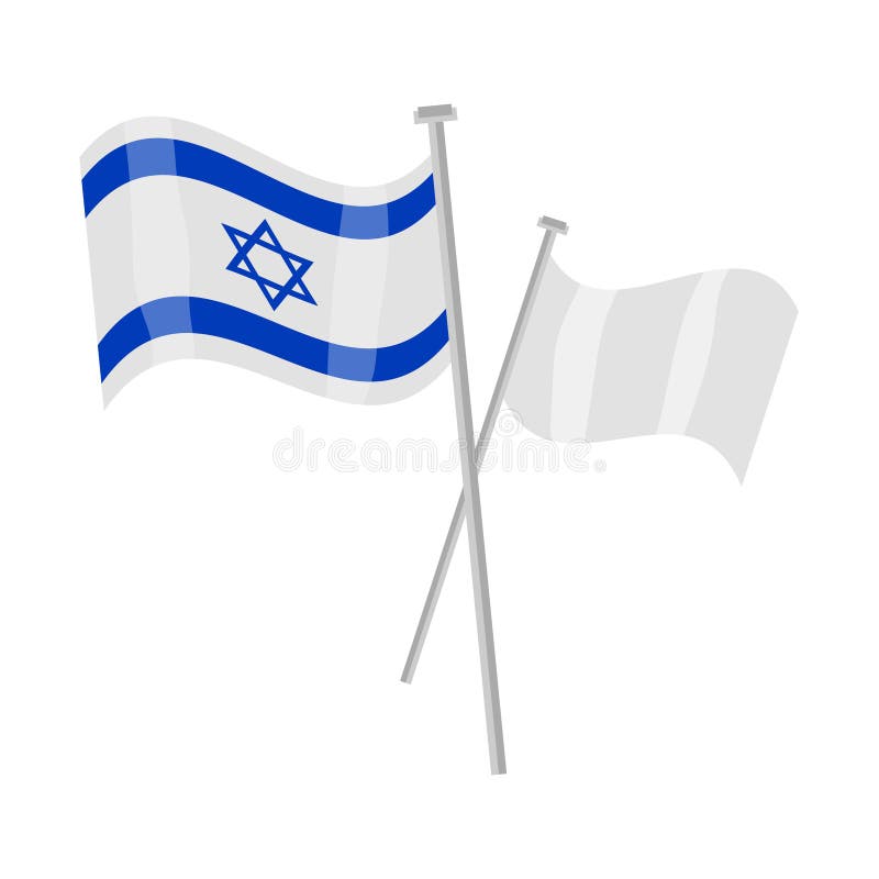 Israel peace flags stock illustration. Illustration of save - 298901141