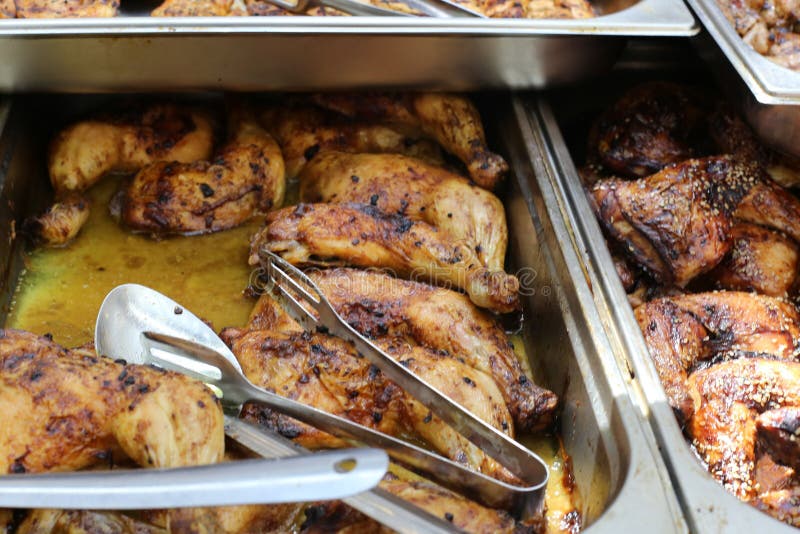 Hot Lunch and Snack on the Restaurant Table Stock Photo - Image of ...