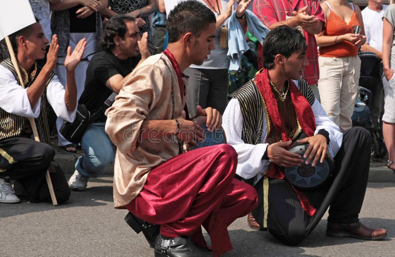 Israel Traditional Folk Group Editorial Stock Photo - Image of august ...