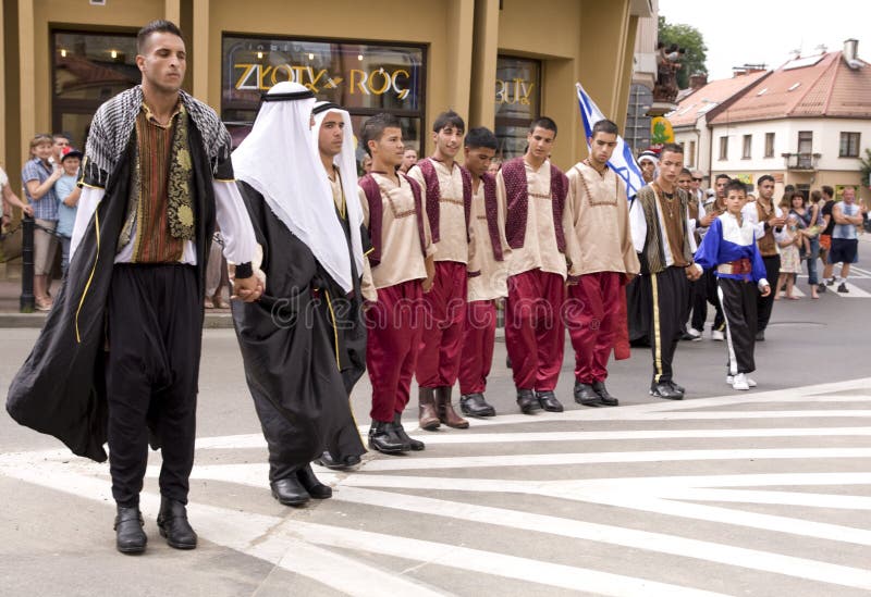 Israel Traditional Folk Group Editorial Stock Photo - Image of august ...