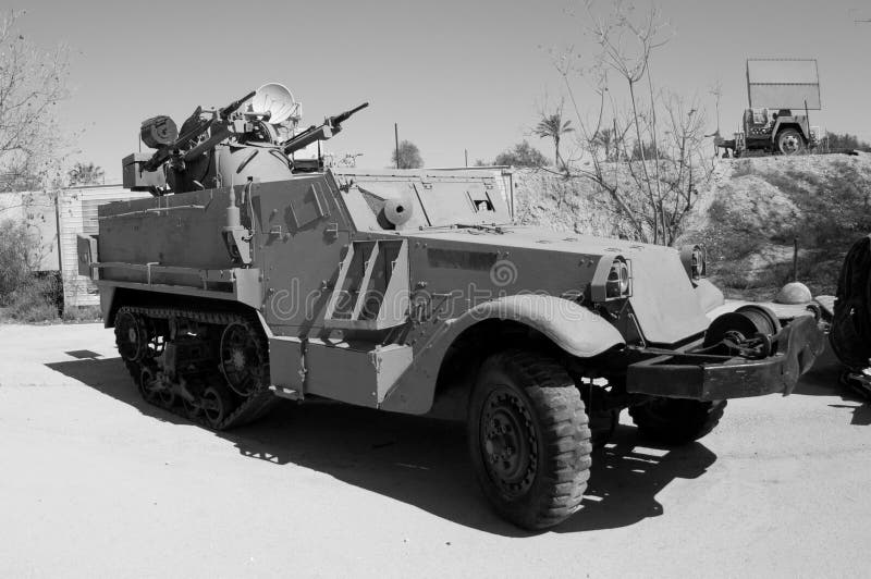 Israeli armored vehicle stock image. Image of wheel, conflict - 33076795