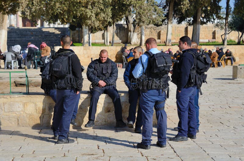 Israeli Border Police editorial photo. Image of magav - 23787666