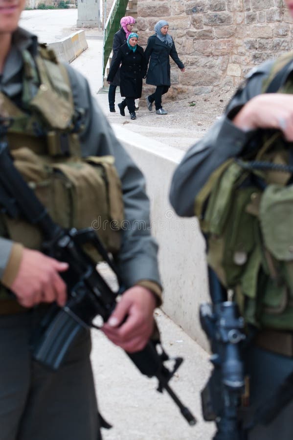 Israeli checkpoint editorial image. Image of checkpoint - 32408265
