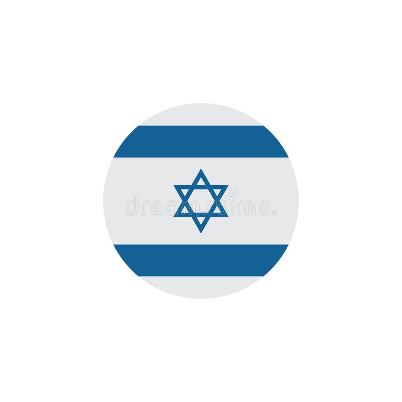 Israeli flag icon vector stock vector. Illustration of jewish - 295545451