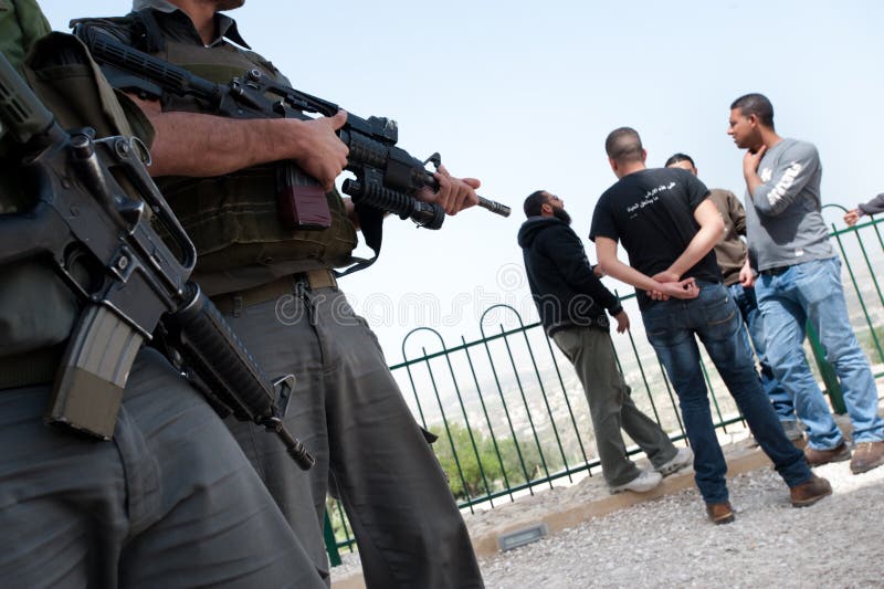 Israeli Occupation in Palestine Editorial Photography - Image of ...