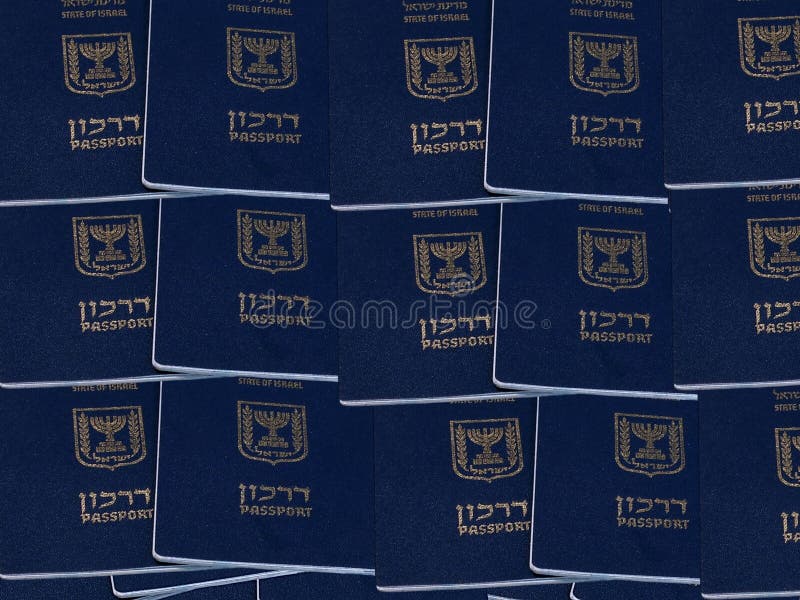 Israeli passports stock image. Image of blue, passport - 25573225