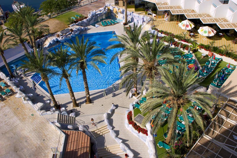 The Israeli Summer in Eilat Stock Image - Image of chaise, travel: 2115221