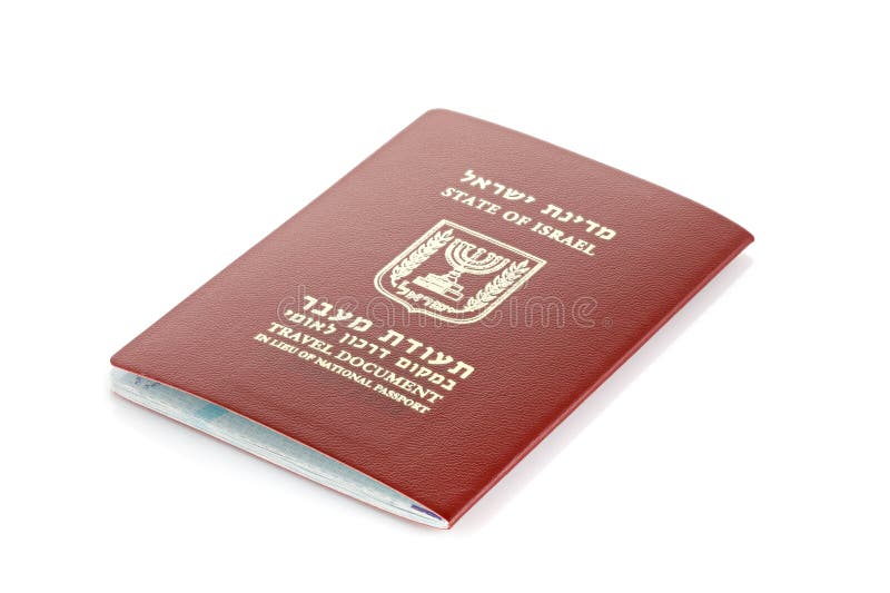 Israeli Travel Document, Laissez-passer. Migration Journey Concept ...