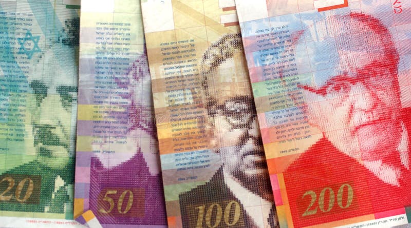 Israelischer Schekel Berechnet #2 Stockfoto - Bild von schekel ...