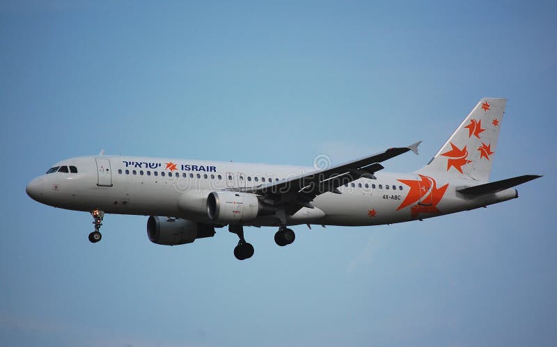 Israir Airbus 320 editorial image. Image of airplane - 15536940