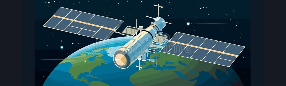 ISS Vector Simple 3d Smooth Cut and Paste White Isolated Illustration ...