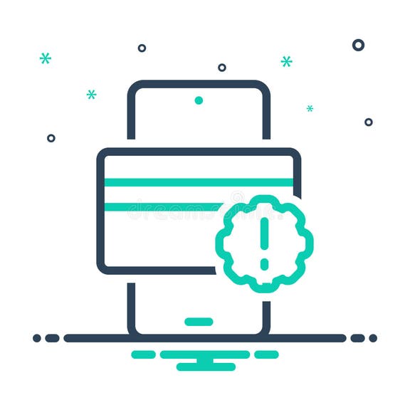 Mix Icon for Issue, Problem and Finance Stock Vector - Illustration of ...