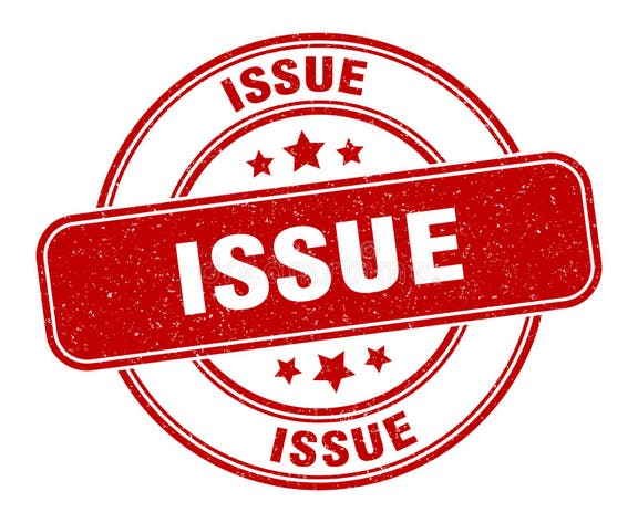 Issue Stamp. Issue Label. Round Grunge Sign Stock Vector - Illustration ...