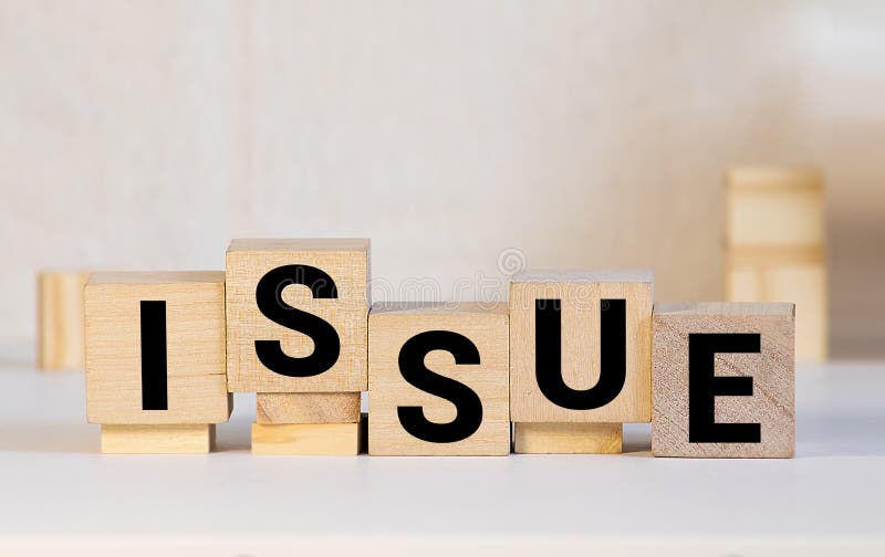 Tile Alphabet Letter in Word Safety on Wood Background. Stock Image ...