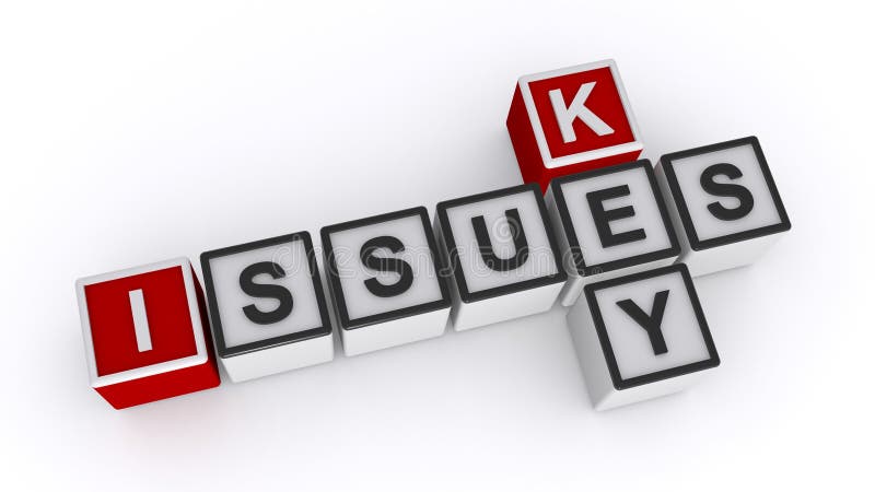 Key Issues Concept Illustration Stock Illustration - Illustration of ...