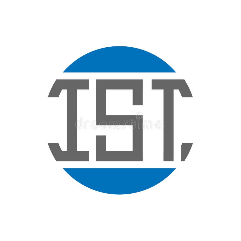 IST Letter Logo Design on White Background. IST Creative Initials ...
