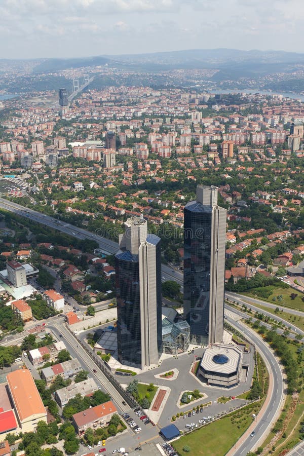 Istanbul stock photo. Image of aerial, district, scenery - 23250524