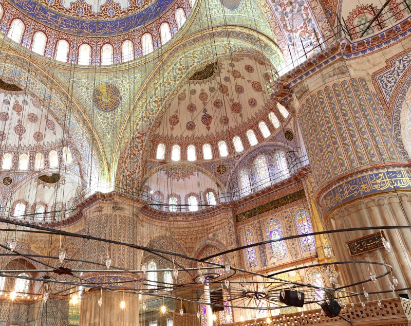 Istanbul Blue Mosque stock image. Image of architecture - 39887503