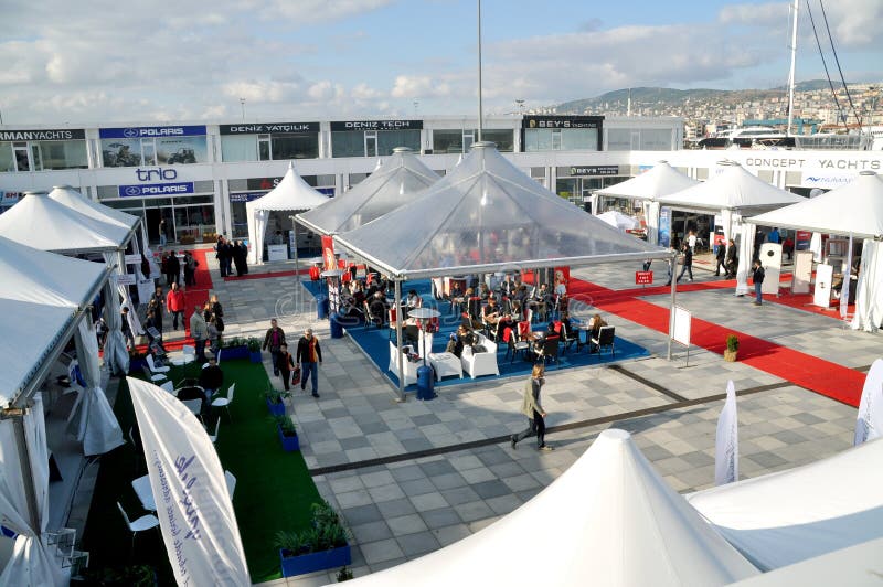 Istanbul Boat Show editorial photo. Image of craft, fish - 22592796