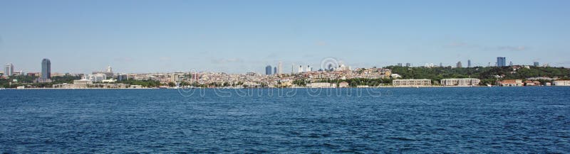 Istanbul Bosphorus stock image. Image of ocean, river - 273067619