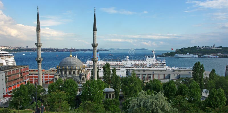 Istanbul Bosphorus stock image. Image of ocean, tourism - 273068083