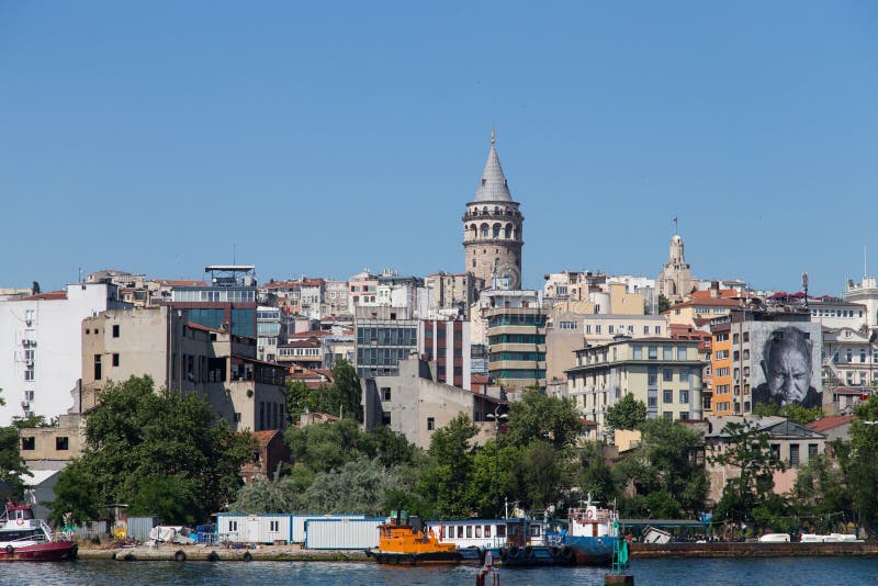 Istanbul City stock image. Image of cityscape, landmark - 58488141