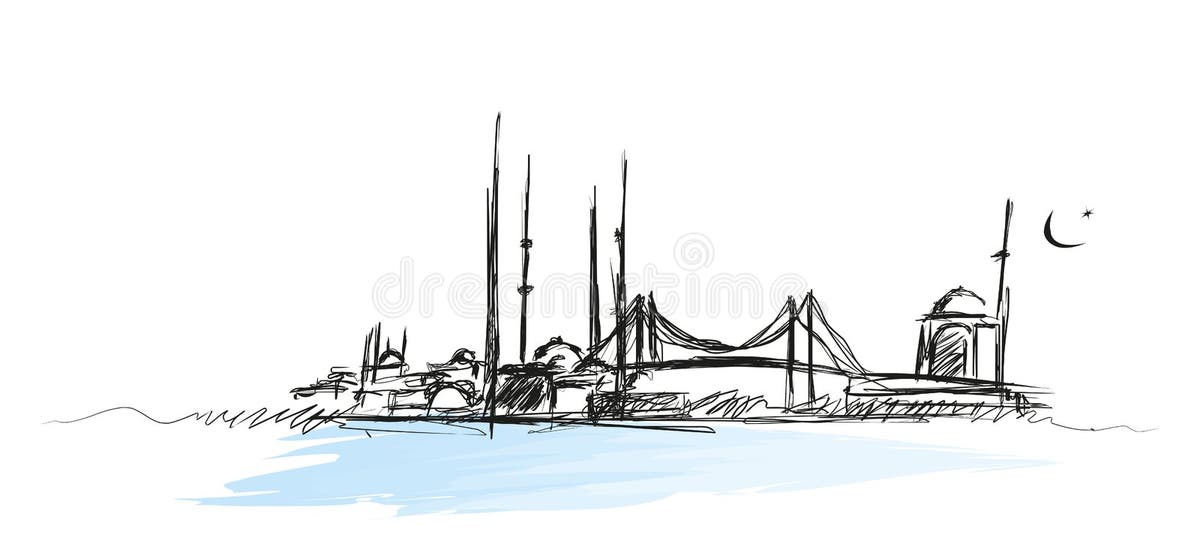 Drawing Istanbul Stock Illustrations – 2,797 Drawing Istanbul Stock ...