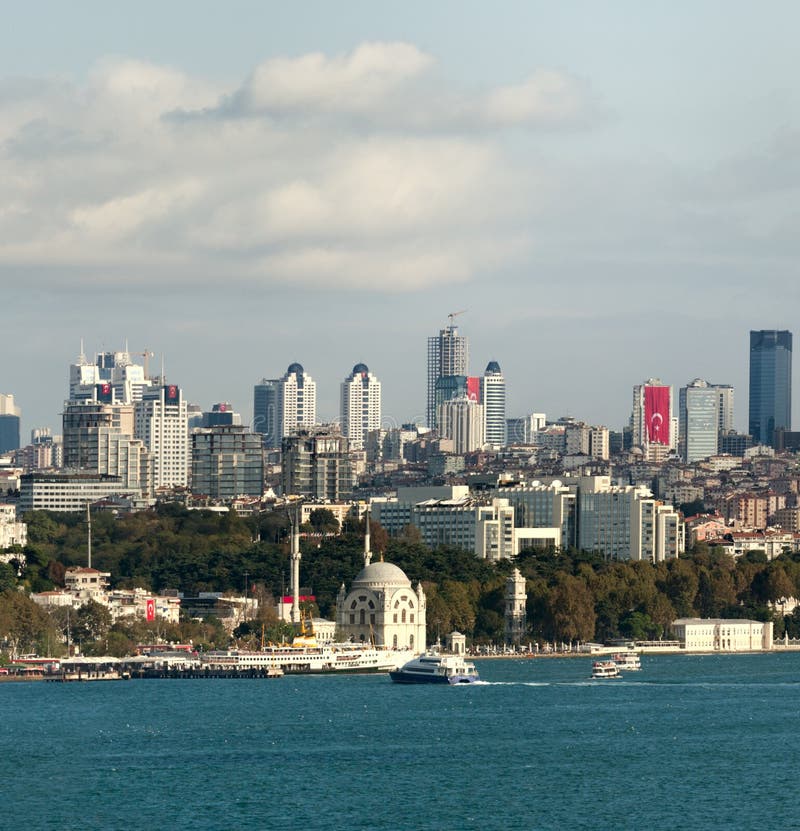 Istanbul Financial Center View Stock Image - Image of district ...