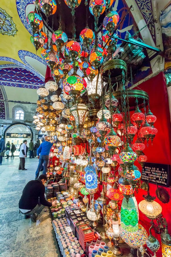 The Istanbul Grand Bazaar editorial photography. Image of ...