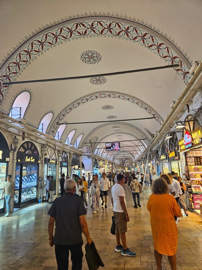 Istanbul Grand Bazaar in Turkey Editorial Image - Image of fair, person: 287188375