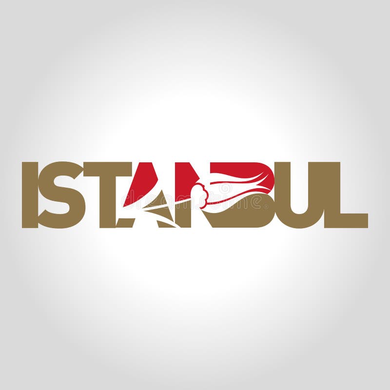 Istanbul Logo, Icon and Symbol Vector Illustration Stock Vector ...