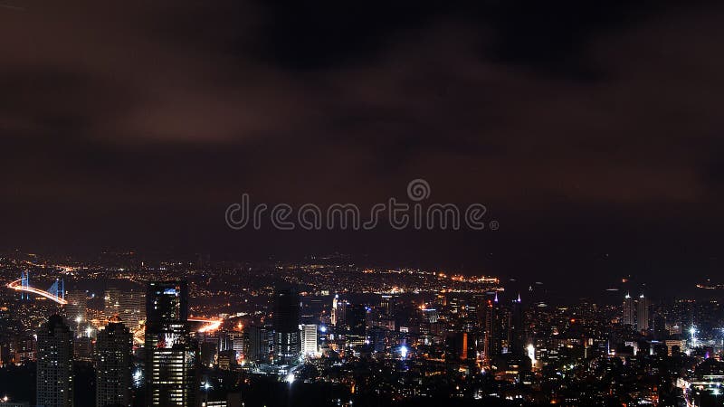 Istanbul by night stock photo. Image of life, scene, architecture ...