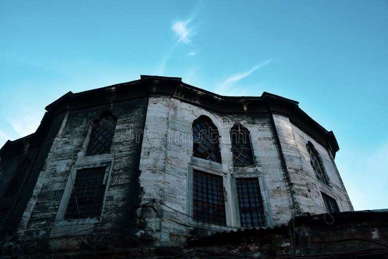 Istanbul old buildings stock image. Image of street - 130283017
