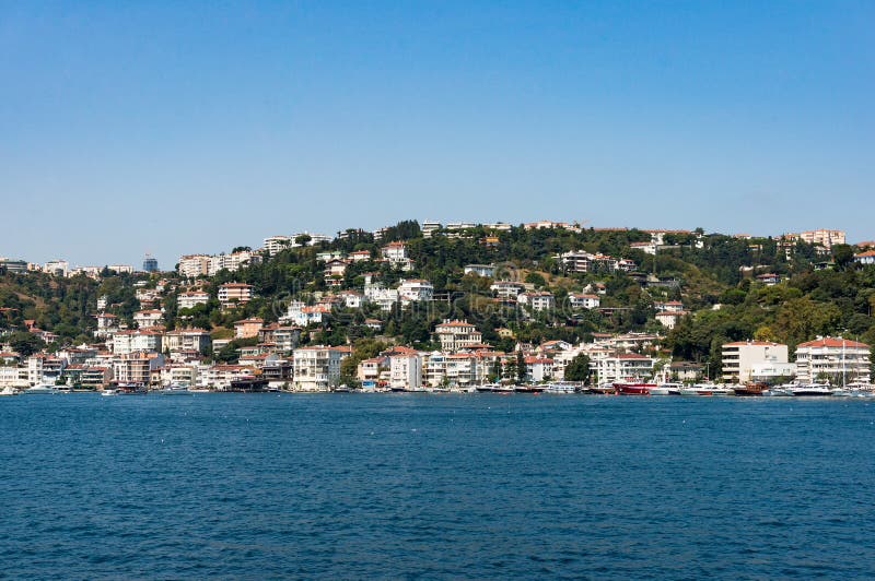 Istanbul Outer Suburbs View Stock Image - Image of exterior, estate ...