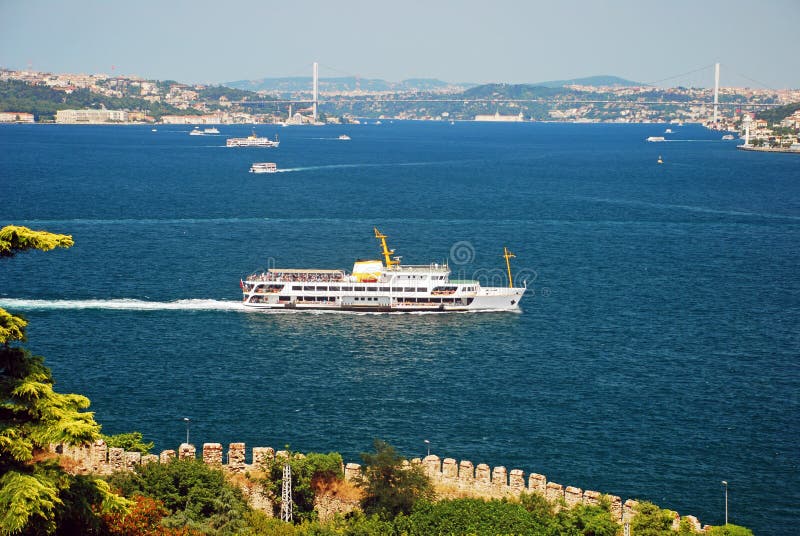 Istanbul stock image. Image of ocean, eastern, ferryboat - 45681183
